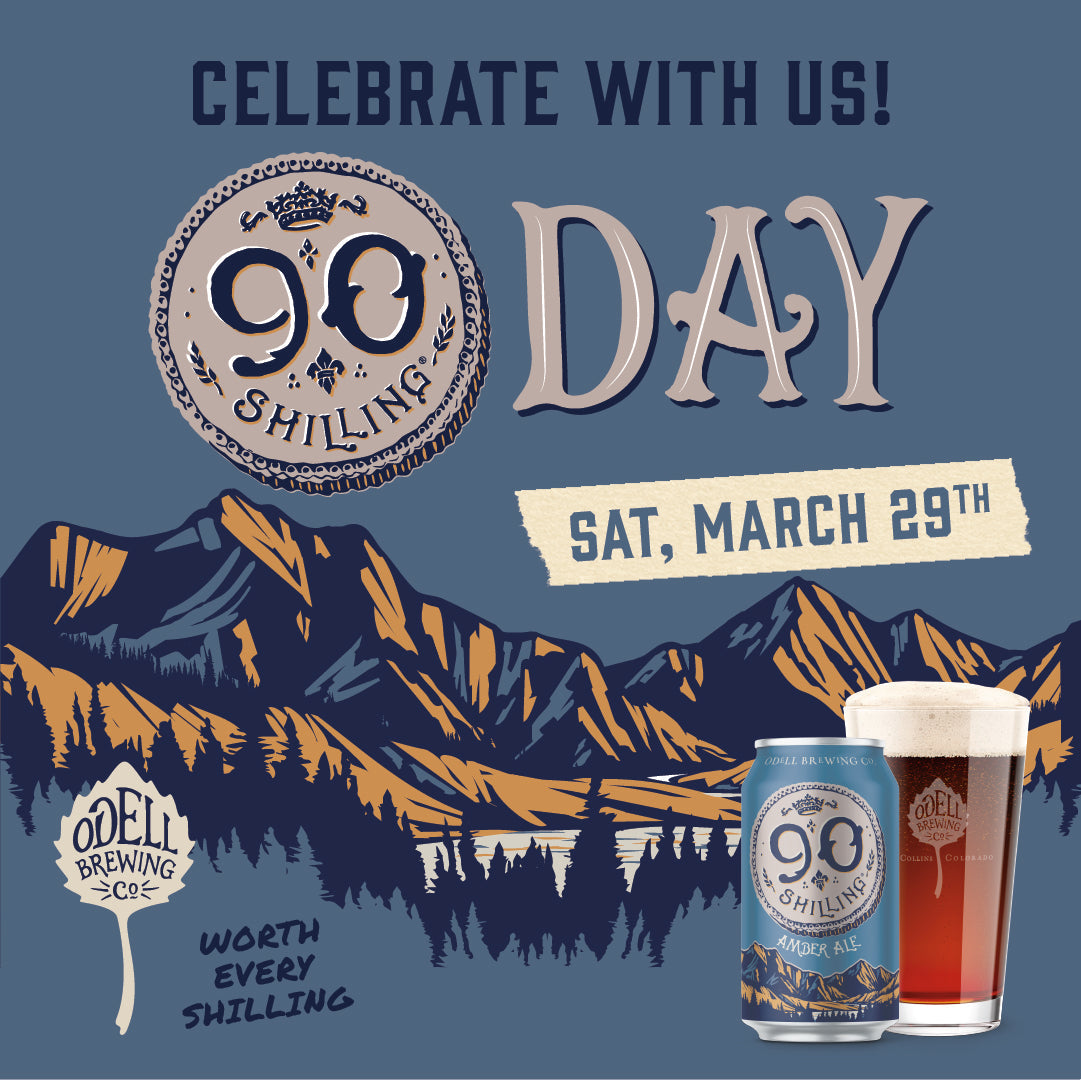 90 Shilling Day – Odell Brewing Merchandise Store